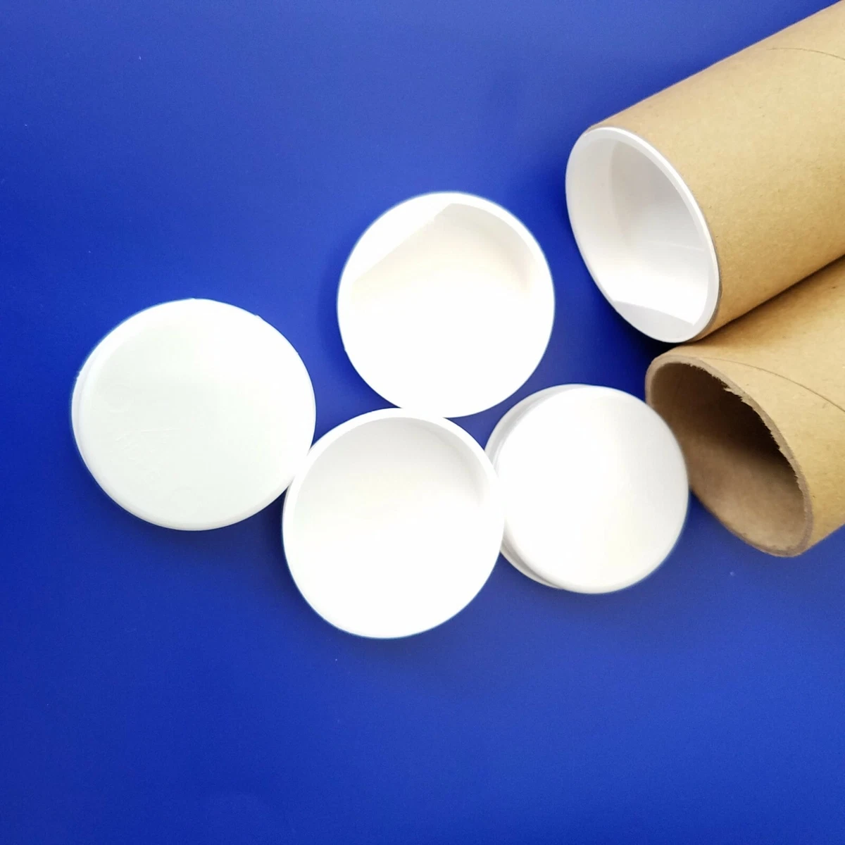 White Plastic Mailing Tubes