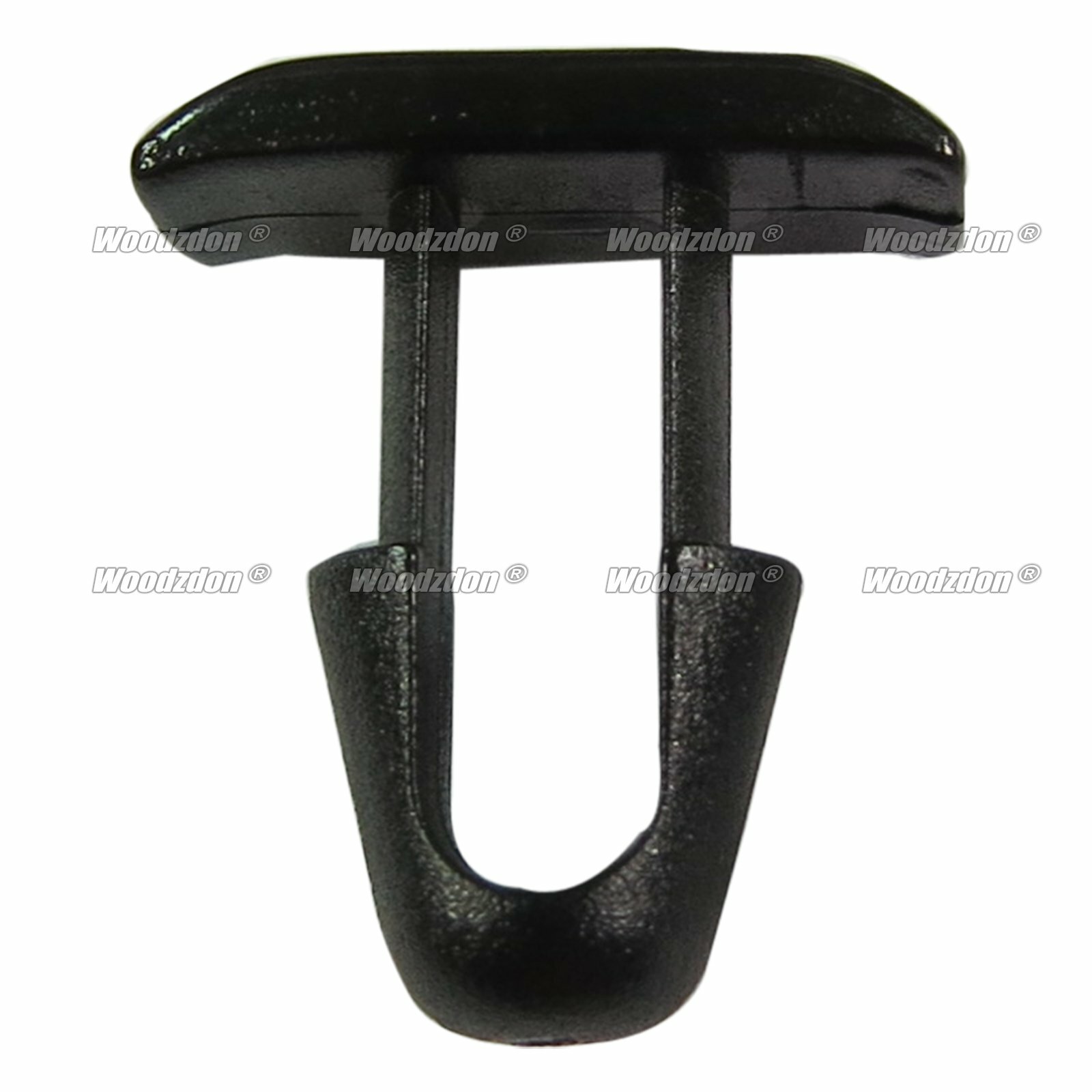 50 Universal Retaining Clip Nylon Retainer Plastic Fastener Fits Into ...