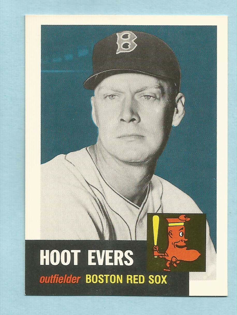 1991 Topps Baseball 1953 Archives Hoot Evers #294 Boston Red Sox NM/MT ...