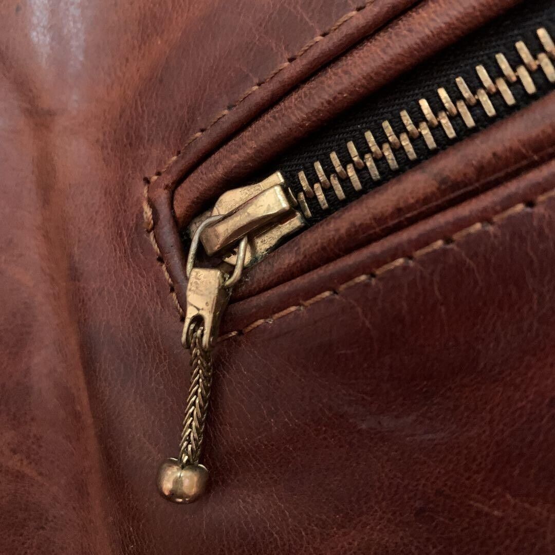 Vanson Enfield Horsehide Leather Riders Blouson Jacket mens Vanson Enfield Horsehide Leather Riders Blouson Jacket mens