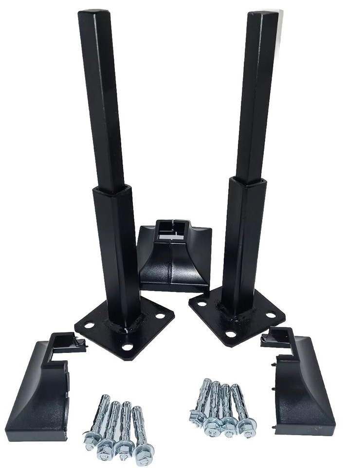 RAILING 6" Repair bases FIX rusted leg No WELDING slips IN Rails 1" POSTS PAT P | eBay