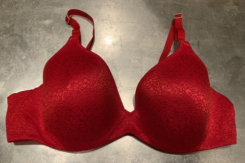 Barely There 36C Red Damask Luxe Bra W Light Padding & Underwire | eBay