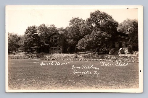 Ranch House & Swiss Chalet KERRVILLE Texas RPPC Camp Waldemar Photo ...