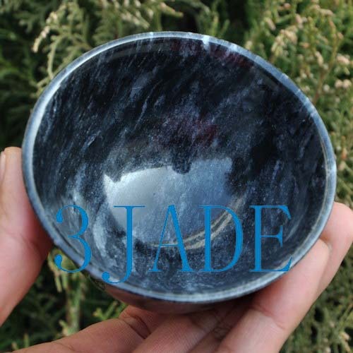 85mm Hand Carved Natural Stone Rock Bowl / Calcite Cup | eBay