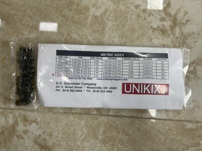 GPM-3760 UNIKIX Spring Pins (25 Units) | eBay