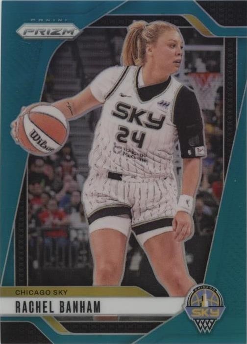 2024 Panini Prizm WNBA - Rachel Banham #25 Teal Prizm /49 for sale ...