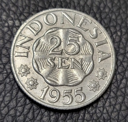 1955 Indonesia 25 Sen Coin | eBay