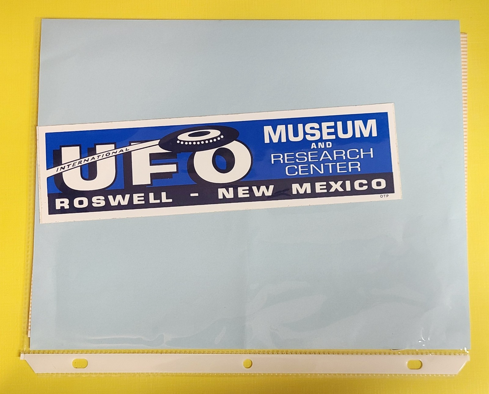 Y2K International UFO Museum & Research Center Roswell NM Bumper ...