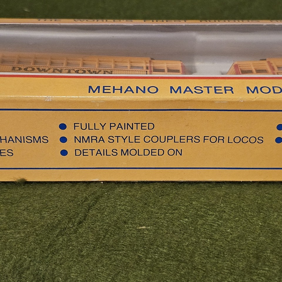 HO SCALE Mehano Master Model Maker 9384 DOWNTOWNTrolley & Dummy ...