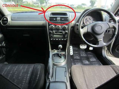 JDM TOYOTA ALTEZZA IS200/IS300 SXE10 A/C VENT WITH CONSOLE TRAY OEM | eBay