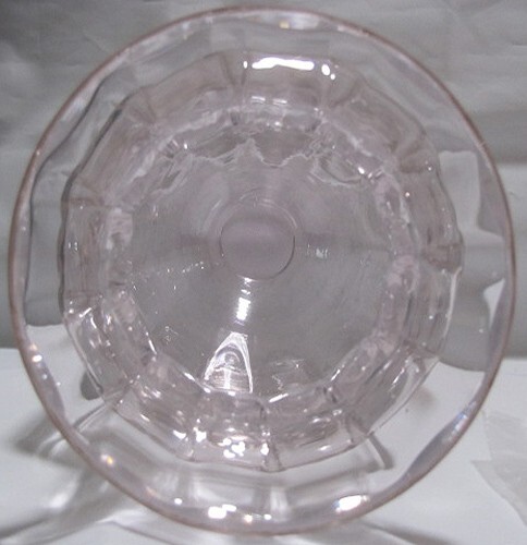 Beautiful Pale Clear PINK Glass VASE LARGE 9 1/2" Tall Excellent ...