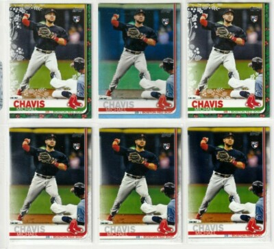 Michael Chavis 2019 10 Card Lot Topps Foil Holiday RC Rookie Debut | eBay
