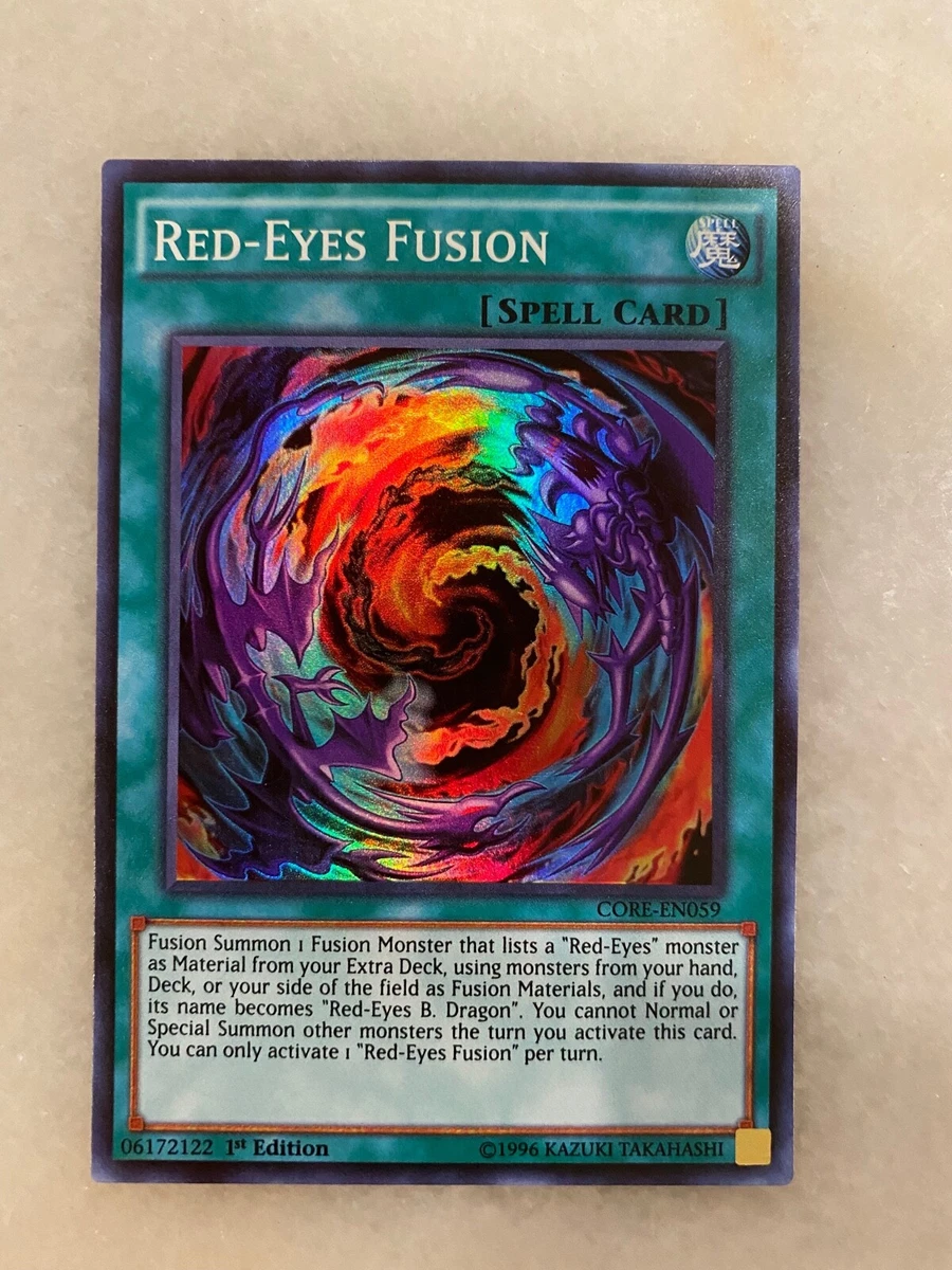 Yugioh Fusion Monsters Red Eyes
