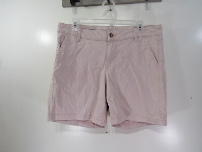 Women ana Shorts Size 8 Pink Button Zipper Pockets | eBay