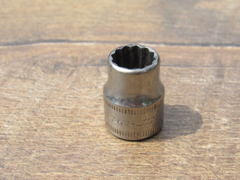 SNAP ON 10MM FM10 3/8" DRIVE METRIC 12 POINT SHALLOW NEW LOGO SOCKET 10 ...