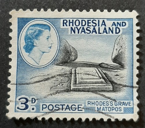 Rhodesia and Nyasaland: 1959 - 3d Rhodes's Grave Matopos - Used Vintage ...