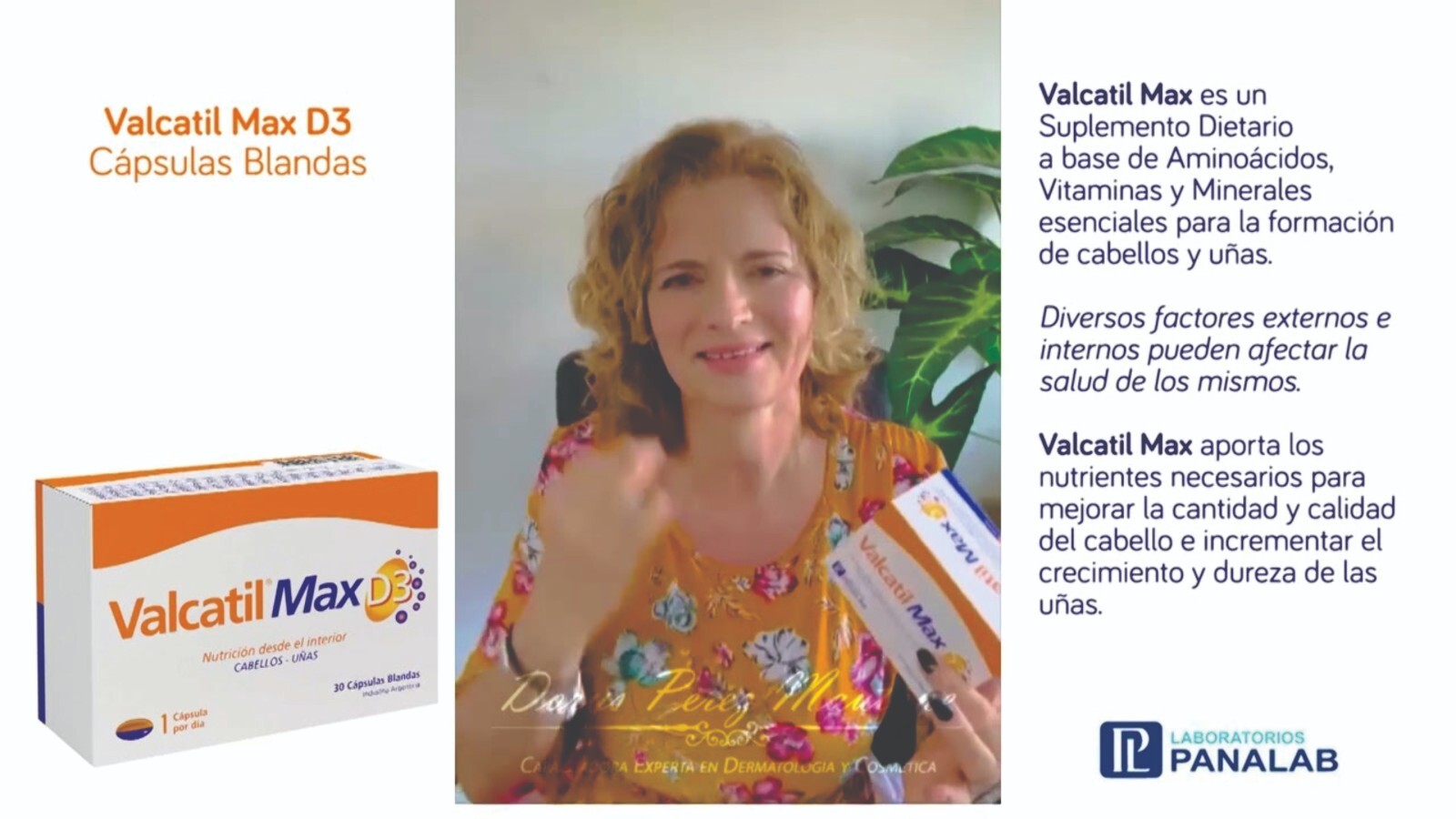 Valcatil Max D3 X 30 Capsulas - Anticaida Cabello - Anti-Hair Loss - 2 ...