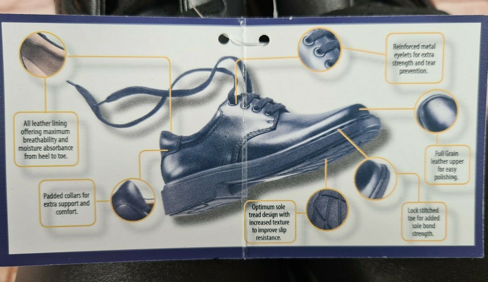 BNWT Mens Teenage Boys Size 12 A Midford Black Lace up Leather Lined ...