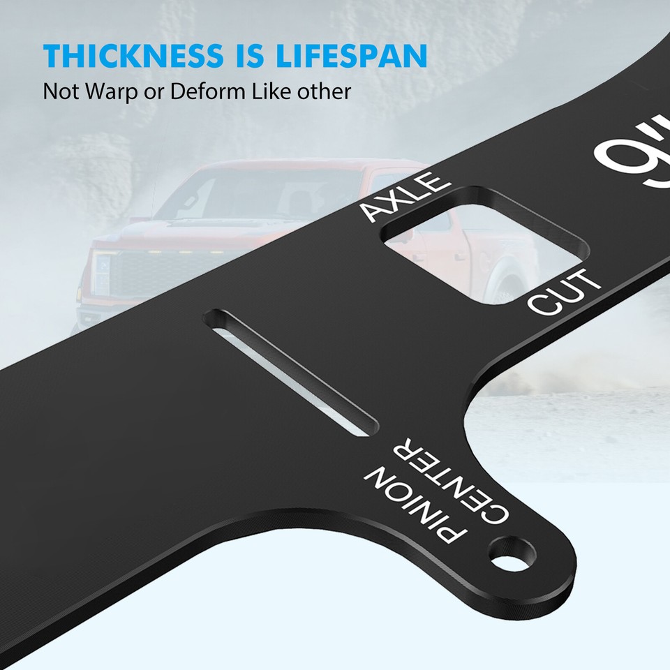 Anodized 9" Rear End Axle Tube Narrowing Guide Rearend Pinion Tool For ...