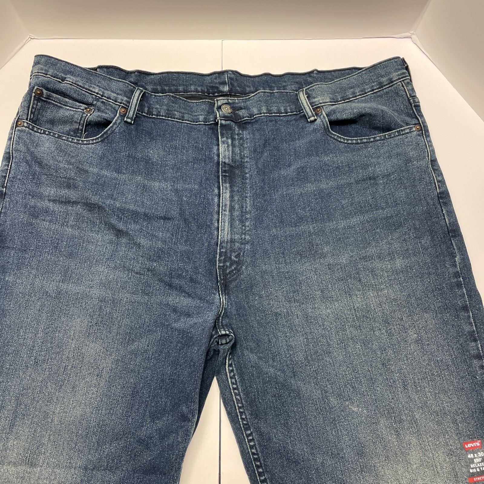 Levi's 550 Men's Relaxed Fit Blue Jeans Size 48x30 Big & Tall NWT | eBay