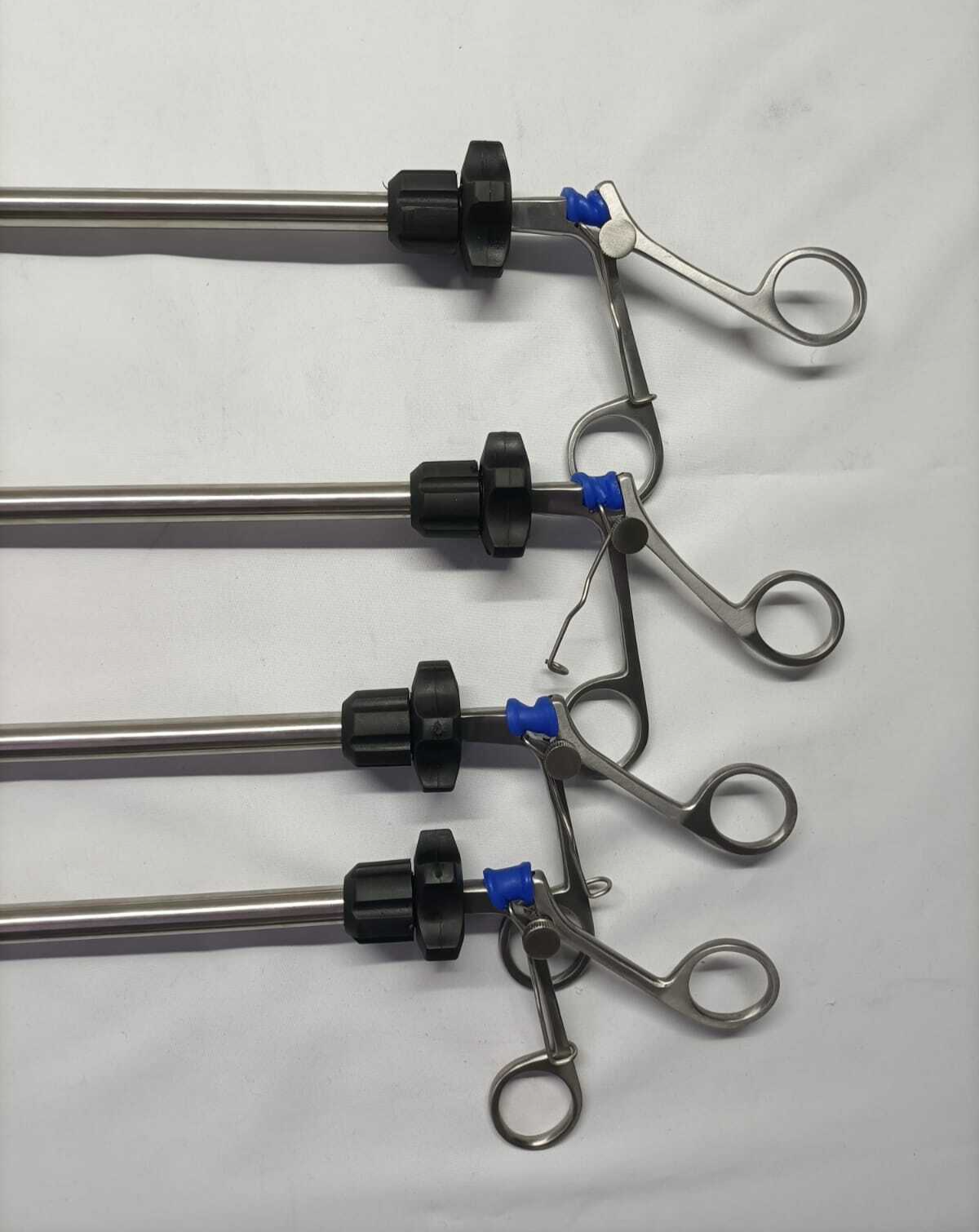 4pc Laparoscopic Gallblader Extractor & Spoon Forcep 10mm Reusable ...