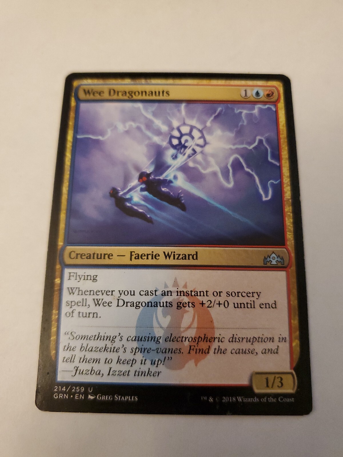 MTG Wee Dragonauts Guilds of Ravnica 214/259 Regular Uncommon | eBay