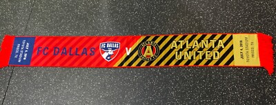 Atlanta United Scarf Split Dallas FC - July 4, 2018 | eBay