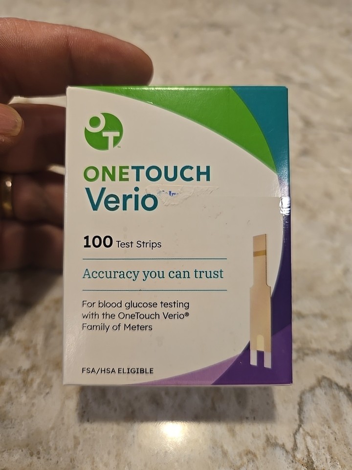 OneTouch Verio Test Strips and OneTouch Delica Plus Lancets - Both ...