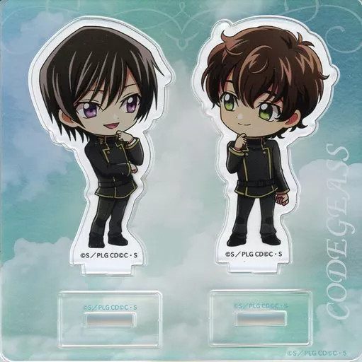 Code Geass Lelouch Suzaku Acrylic Stand Anime Figure Display Panel ...