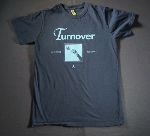 Turnover Shirt Mens Small Myself In The Way Indie Rock Band Tee 2022 ...