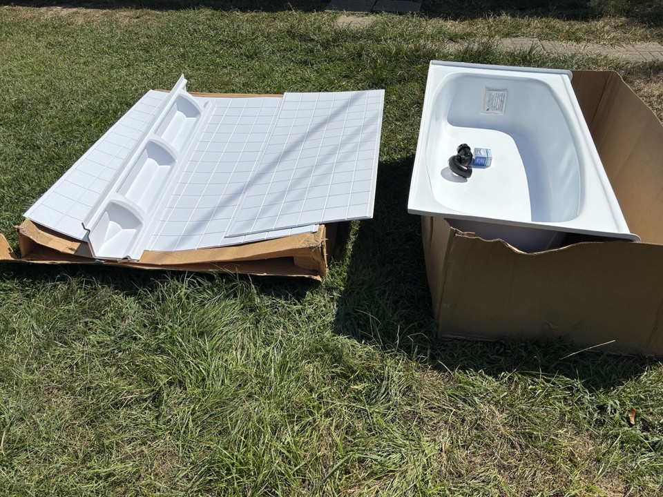 White 54x27 Bath Tub White ABS | eBay