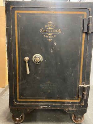 Antique black Diebold safe | eBay