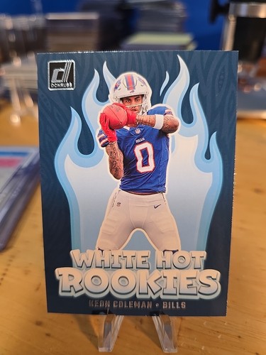 2024 Donruss Keon Coleman White Hot Rookies Buffalo Bills | eBay