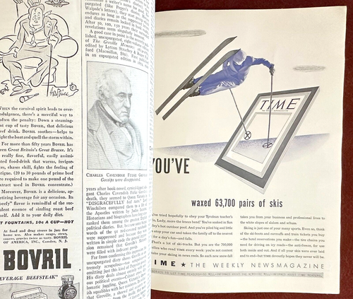 Time Magazine ~ January 2, 1939 ~ Man of 1938 Hitler Charles Von Ripper ...