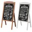 Wood Frame Cafe Restaurant Bar Sidewalk Chalkboard Easel Menu Wedding ...
