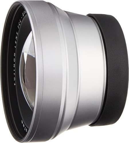 FUJIFILM TCL-X100 II Tele Conversion Lens for X100F/X100T/X100S Silver ...