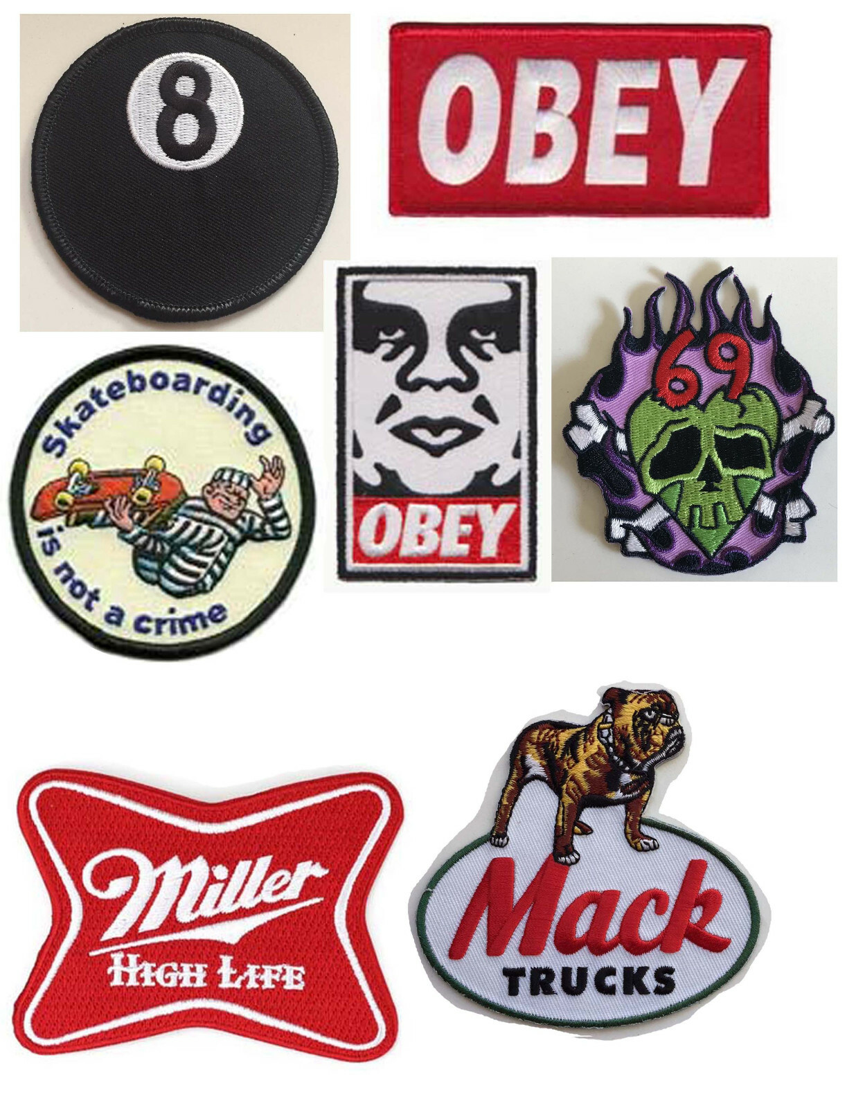 U PICK PATCH Custom BIG TALL 4X 5X BLACK Work SHIRT Punk Metal Rock ...