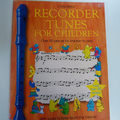 recorder USBORNE Recorder Tunes for children, 50 stickers | eBay UK