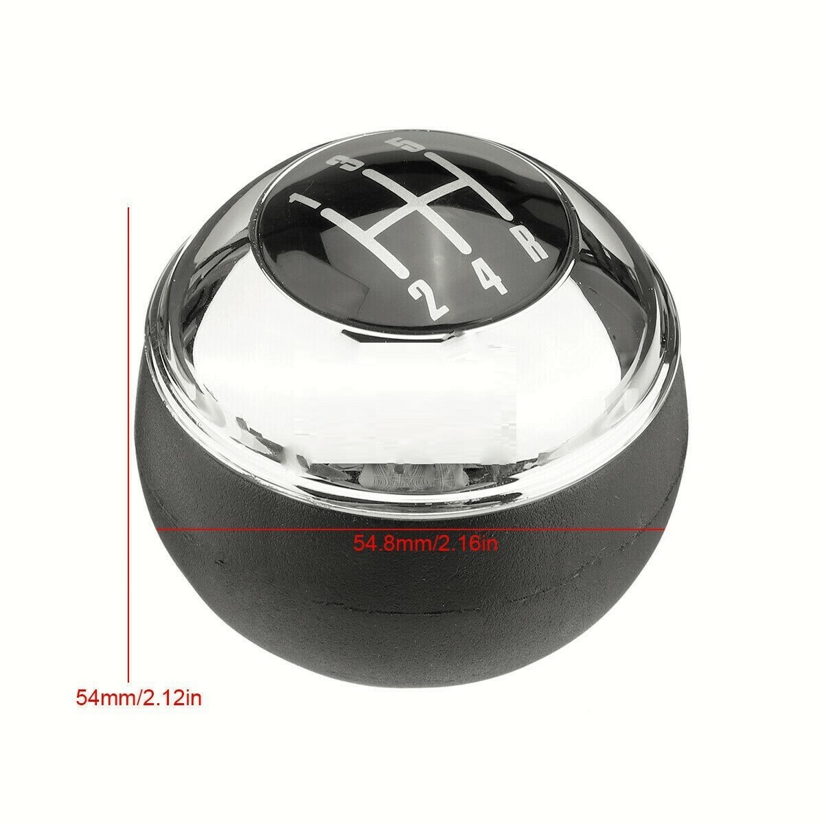 5 Gears Shift Stick Knob Replacement for Mini R50 2000-06 Cabrio R52 ...