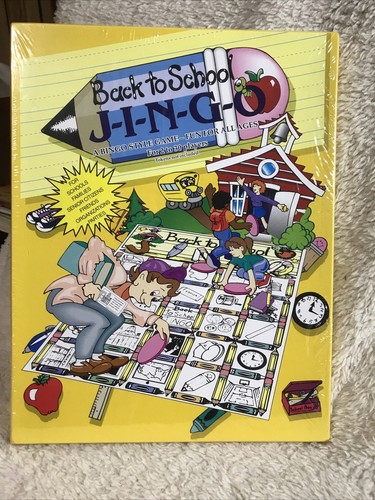 Vintage 1997 Back To School JINGO Educational Bingo Game - Up to 30 ...