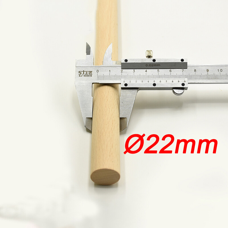 Wooden Dowel Rod 5,8,10,12,15,18,20-60mm Diameters x 100/200/300mm Wood ...