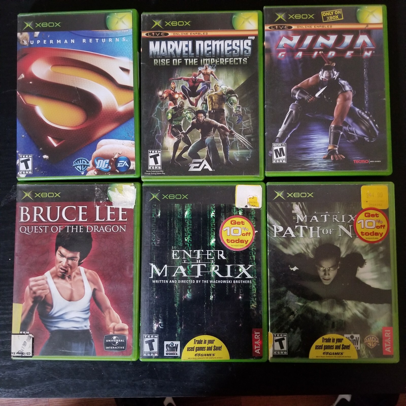 Lot of 27 original Xbox Games | eBay