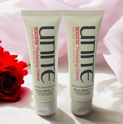 UNITE BOOSTA Thickening Creme Volume Body Amplified 1 oz (Pack of 2 ...