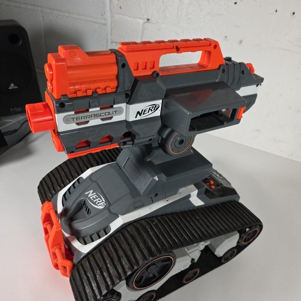 The Nerf RC Terrascout Drone Tank & Power Controller Spares Repair See ...
