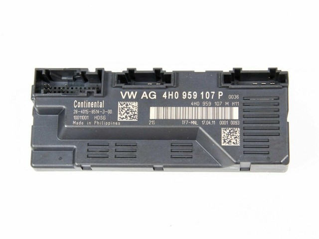 2009-2013 Audi A8 Quattro Trunk Liftgate Power Close Control Module 4h0 ...