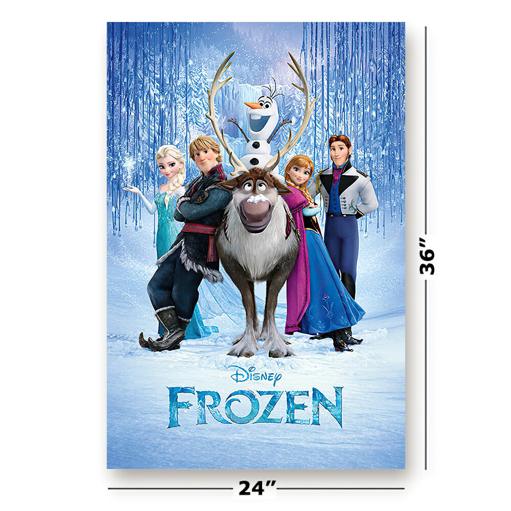 Frozen - Disney Movie Poster / Print (The Cast / Regular Style) (Size ...