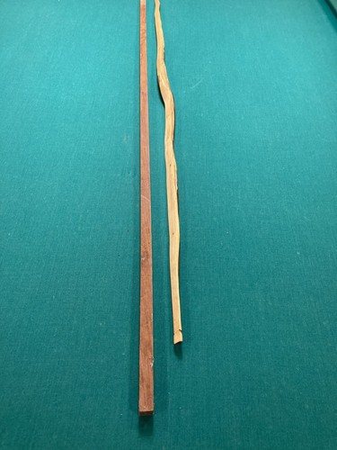 OSAGE ORANGE & MUSCLE WOOD Bow Stave/staves/billets/craft wood 2 pieces ...