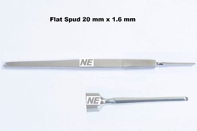 SS Flat Foreign Body Spud Spud 20 mm x 1.6 mm Ophthalmic Autoclave ...