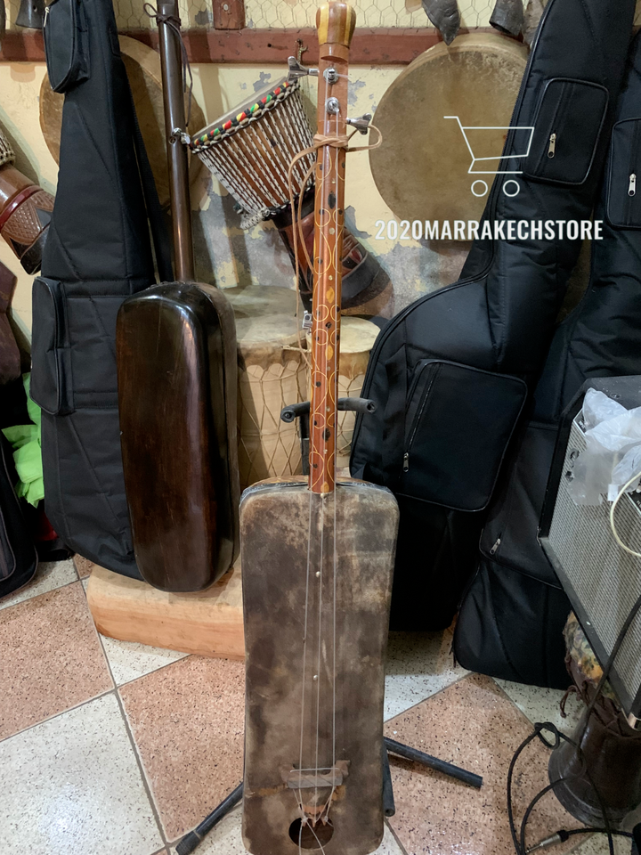 Original African Sentir Marocain Gnawa instruments soul music Guembri ...