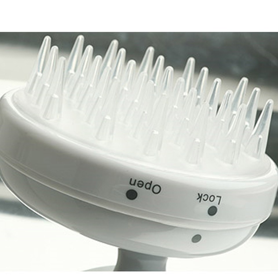 Waterproof Electric Hair Scalp Shampoo Brush Skin Massage Massager Anti ...